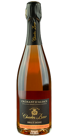 Domaine Charles Baur, Cremant d'Alsace Brut Rosé